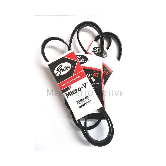 Engine Belt Set (Alternator & Water Pump, A/C, P/S) Gates - Galant VR4 ...